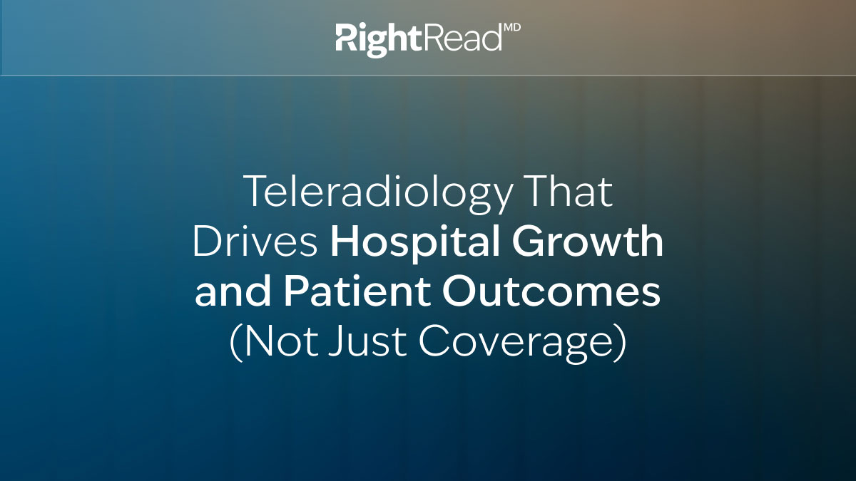 Home - RightRead MD